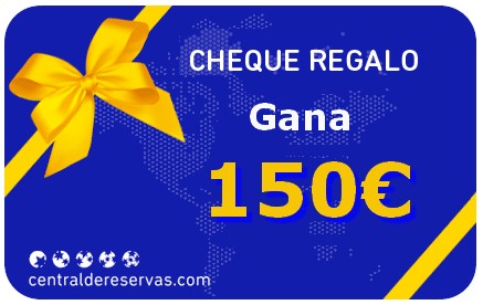 Ganador Cheque Regalo 150€ - Blog de Centraldereservas.com